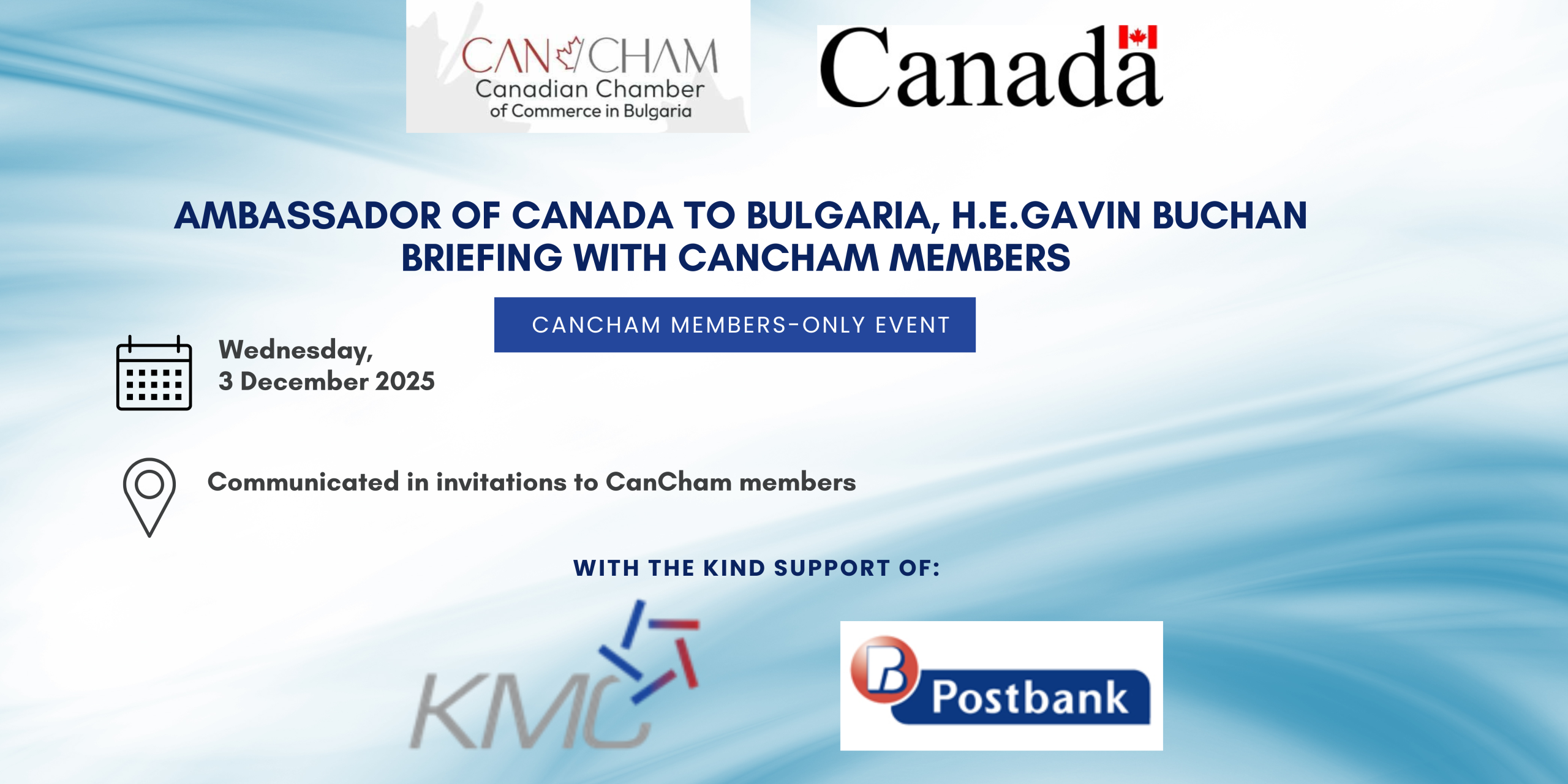 Members-only event: Meet the Ambassador of Canada | Canadian Chamber Of ...